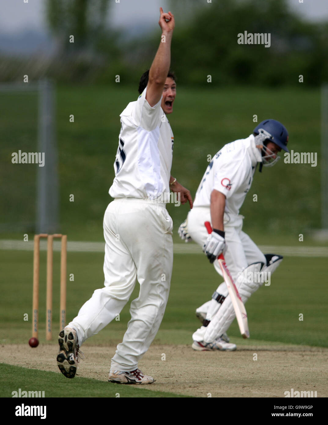 Cricket - Second Eleven Friendly - Essex v Surrey - Garon Park Stock ...