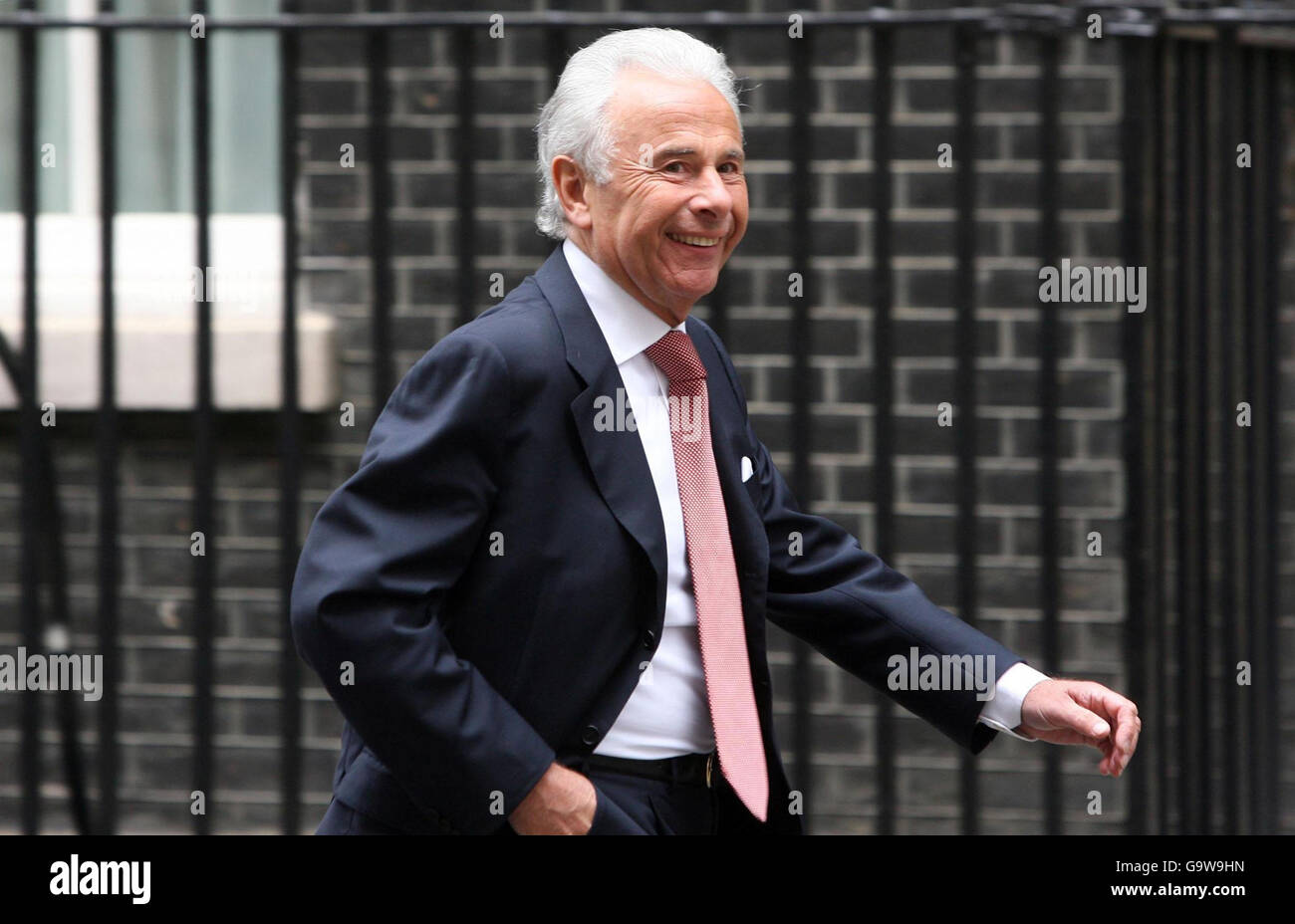 Lord Levy walks along Downing Street, London Stock Photo - Alamy