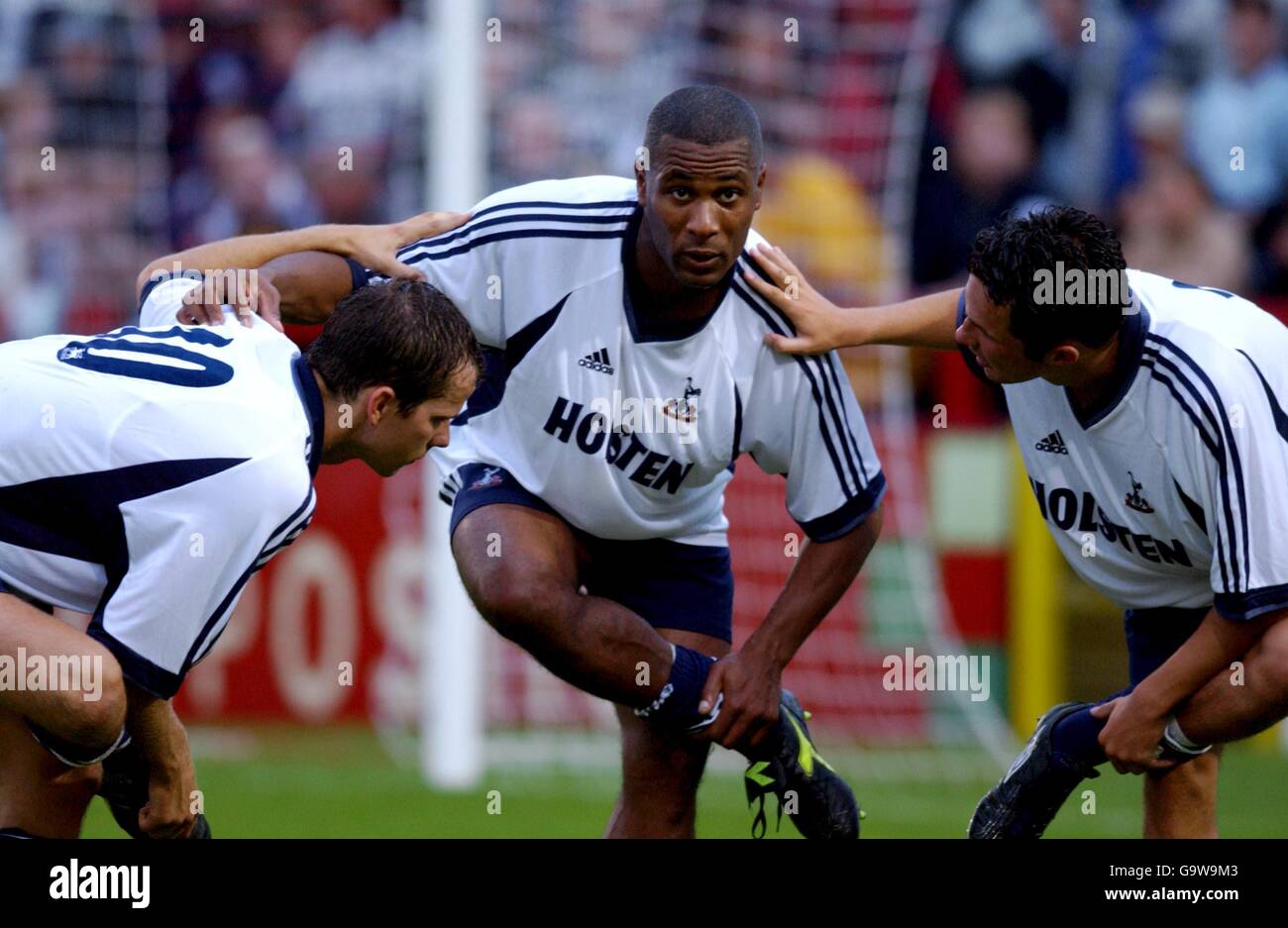 Soccer - Friendly - Stevenage Borough v Tottenham Hotspur Stock Photo ...