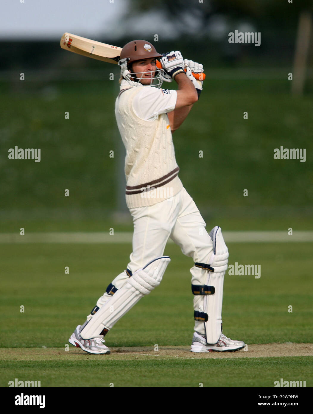 Cricket second eleven friendly hi-res stock photography and images - Alamy