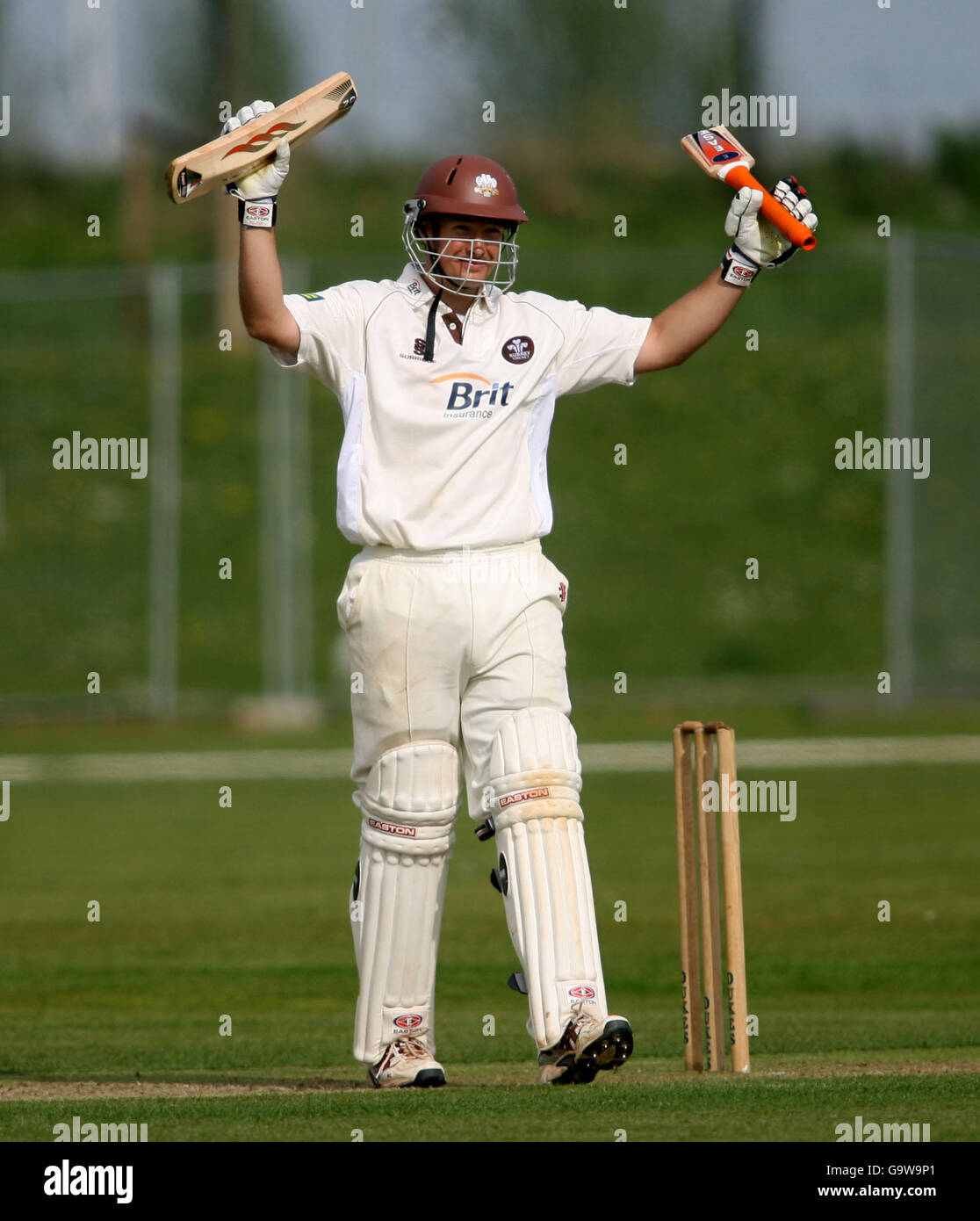 Cricket second eleven friendly hi-res stock photography and images - Alamy