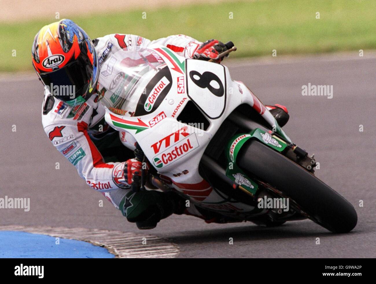 Motor racing world superbike championship sixth round donington park hi ...