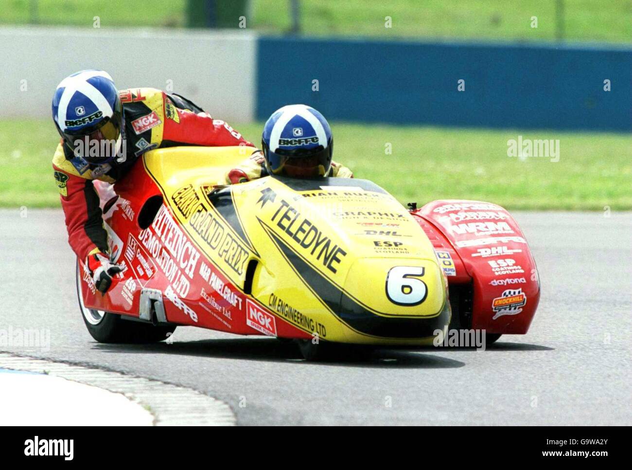 Motor Racing - FIM Sidecar World Championship - Donington Park ...