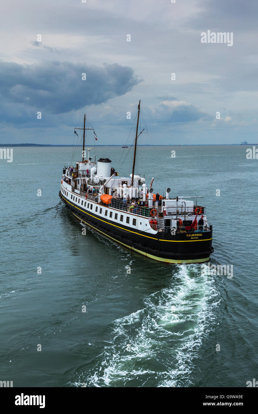 MV Balmoral Leaving Southend-on-Sea Stock Photo - Alamy