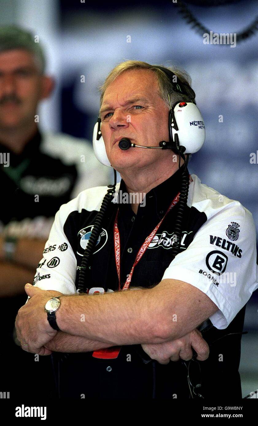Formula One Motor Racing - German Grand Prix - Practice. Patrick Head ...