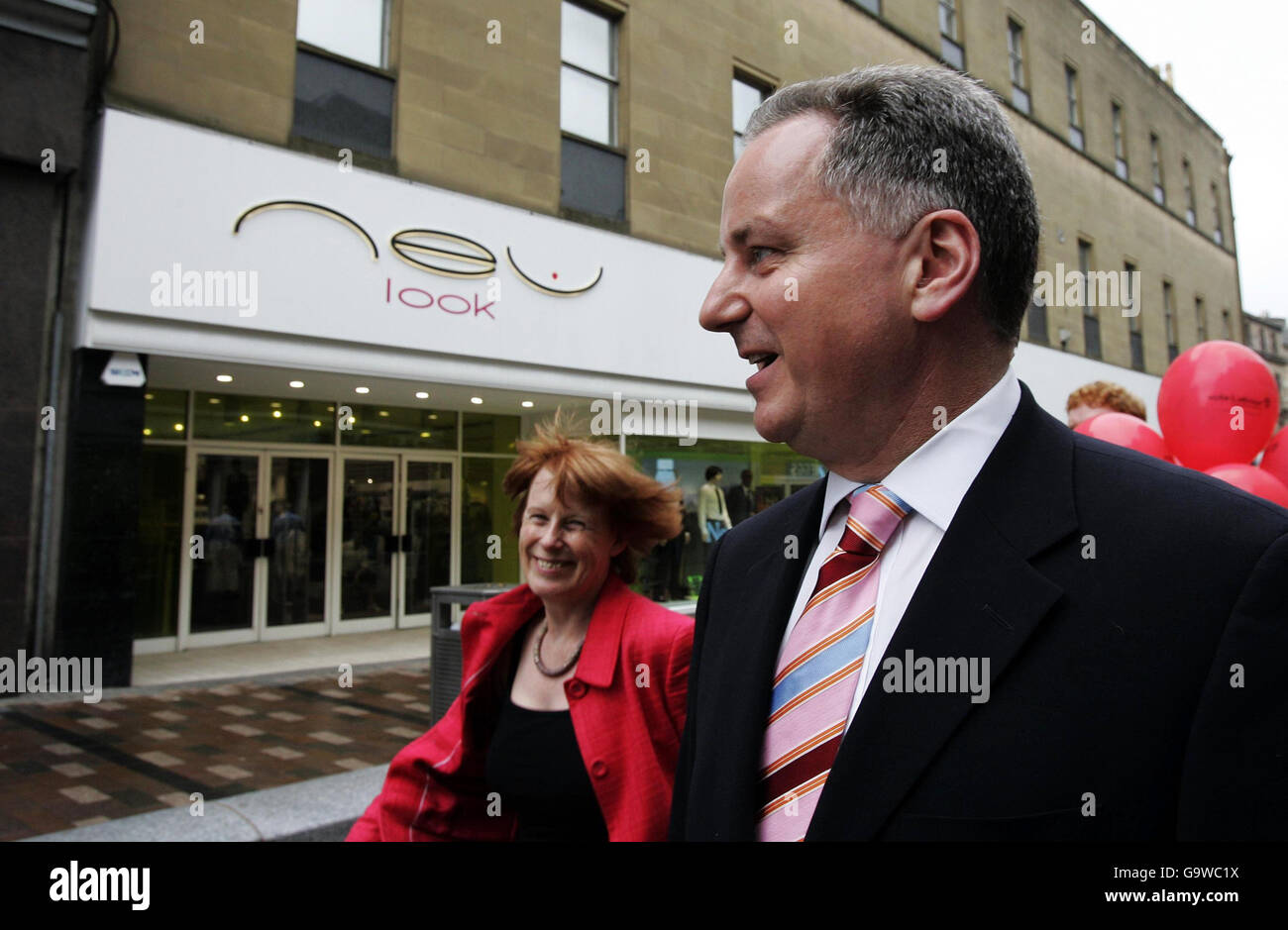 Scottish Labour leader Jack McConnell is photographed during a ...