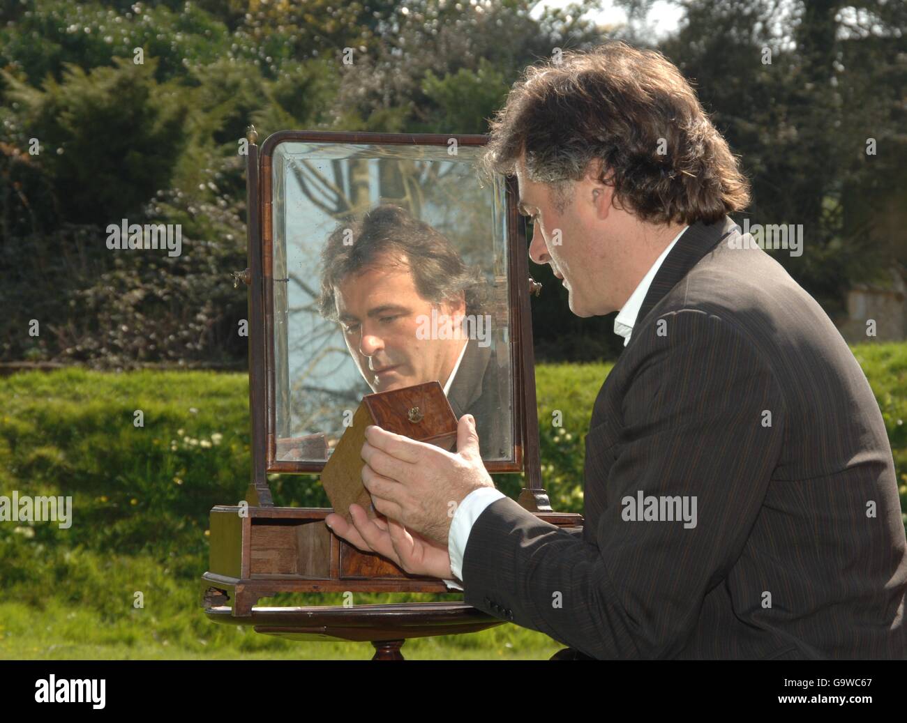 Flog It presenter Paul Martin during a photo shoot at his home, Dormer ...