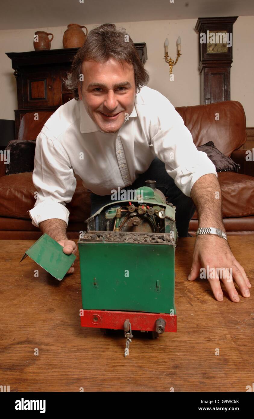 Flog It presenter Paul Martin during a photo shoot at his home, Dormer ...