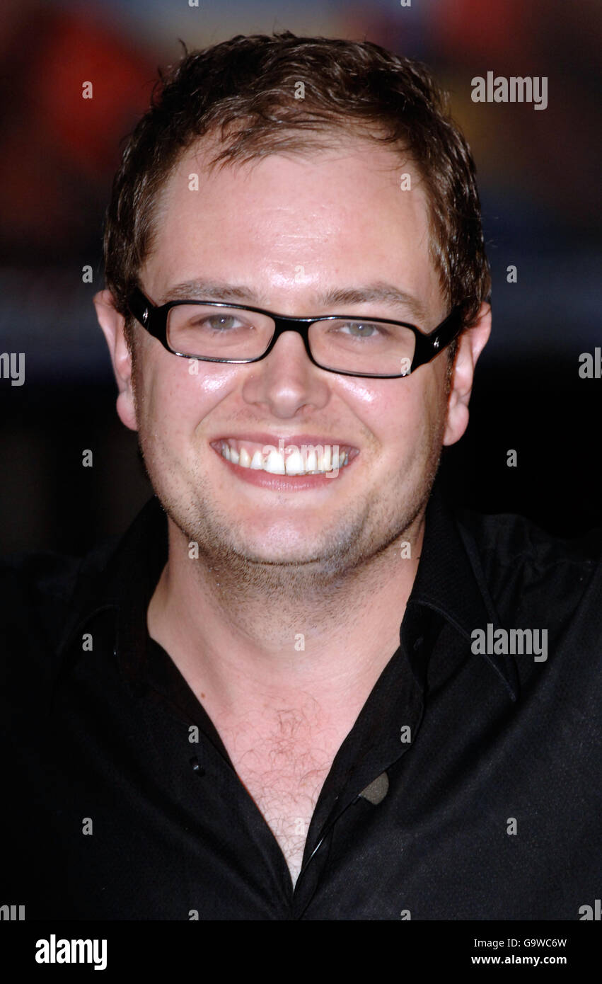 Alan Carr arrives for the Gala UK Premiere of Spider-Man 3 at the Odeon ...