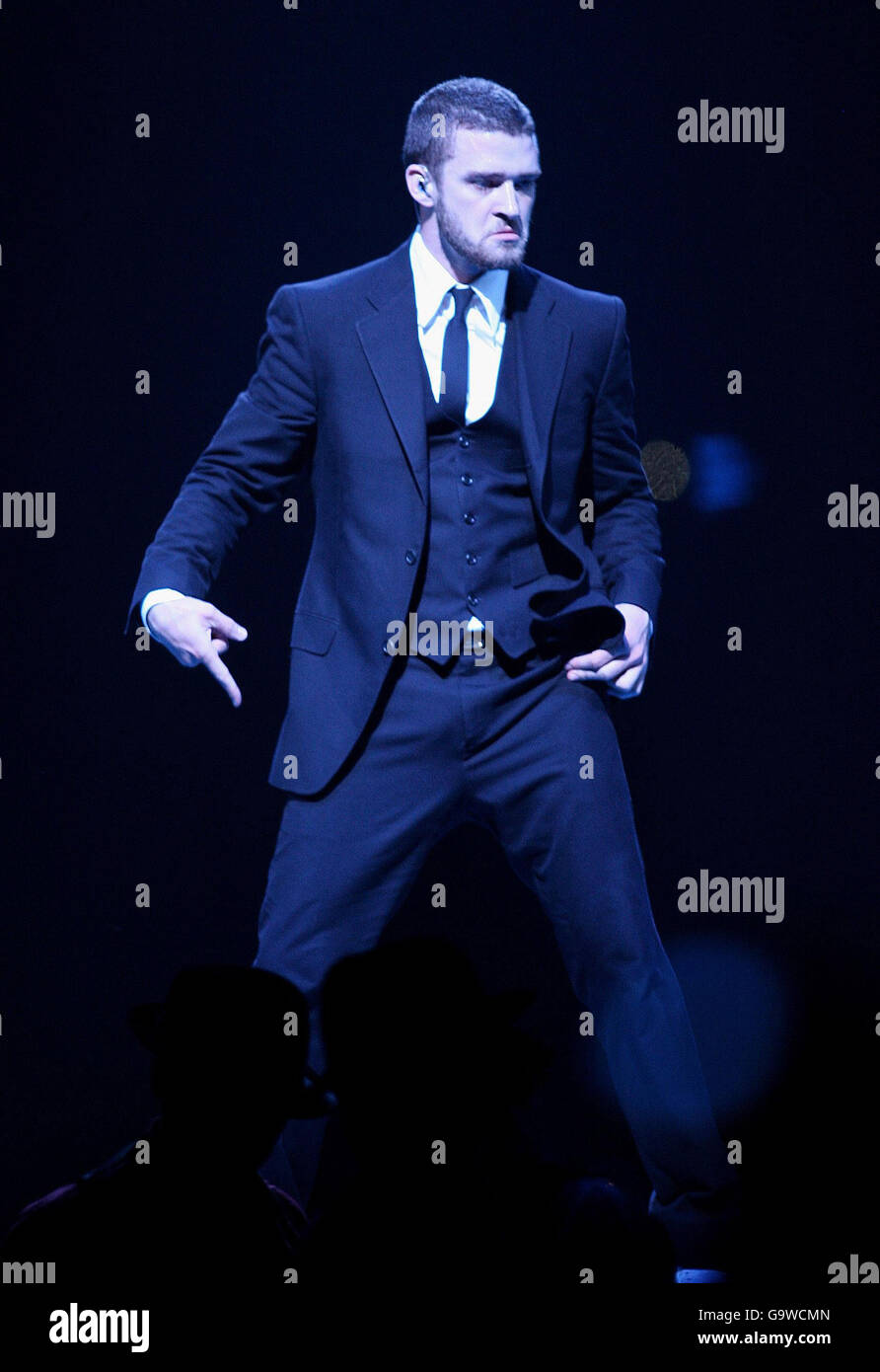 Justin timberlake in concert belfast hi-res stock photography and ...