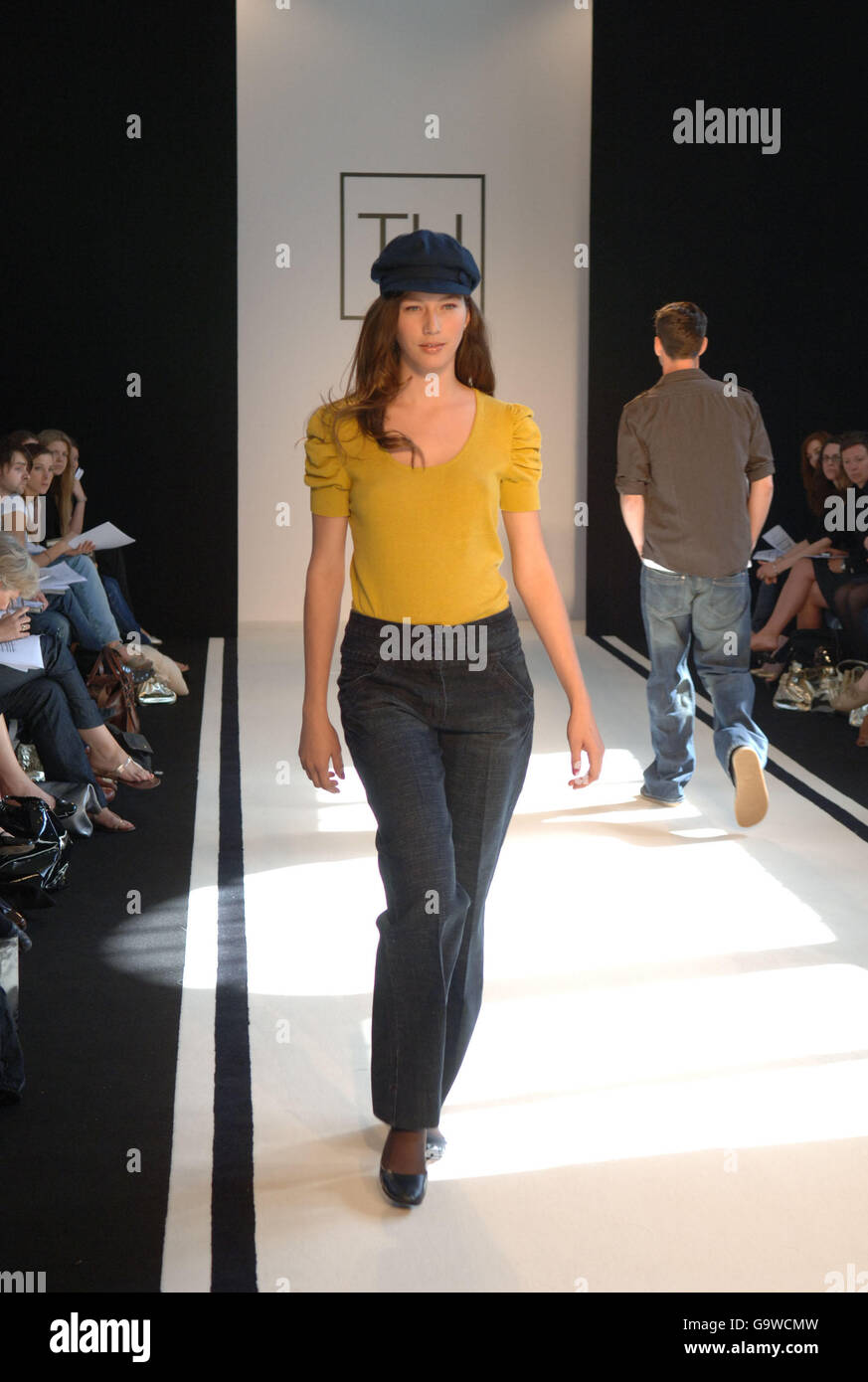 Models parade during the TU at Sainsbury's catwalk show at Mary Wards ...