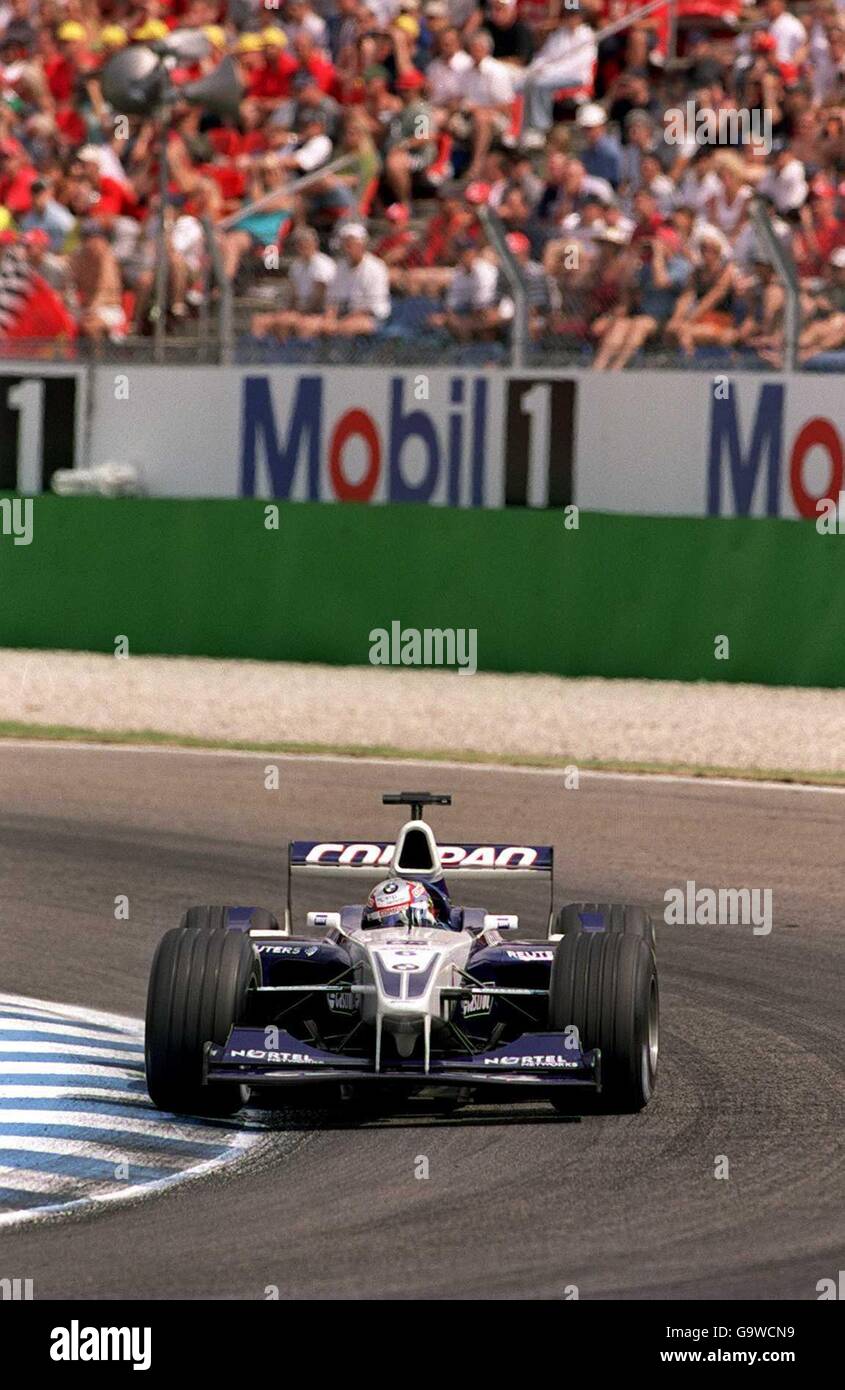 Formula One Motor Racing - German Grand Prix - Race. Juan Pablo Montoya ...