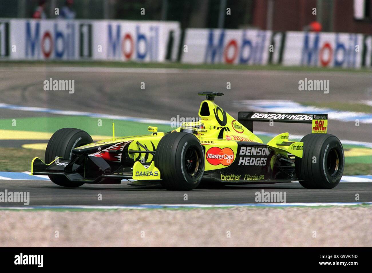 Formula one motor racing german grand prix race hi-res stock ...