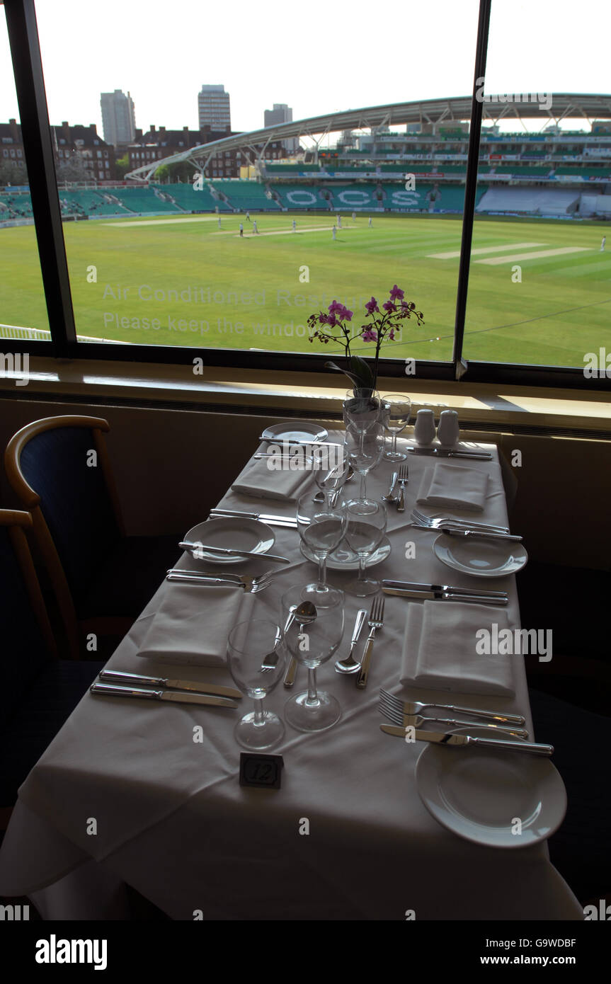 Executive Club and Restaurant, The Brit Oval, home of Surrey Stock ...