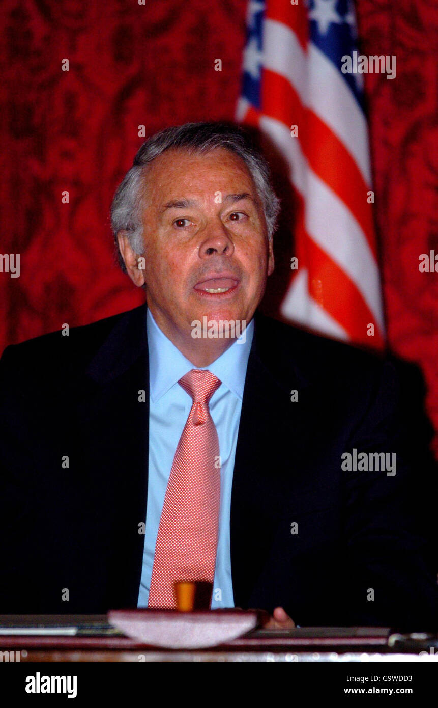 The US Ambassador to the UK Mr Robert H. Tuttle makes a speech in ...