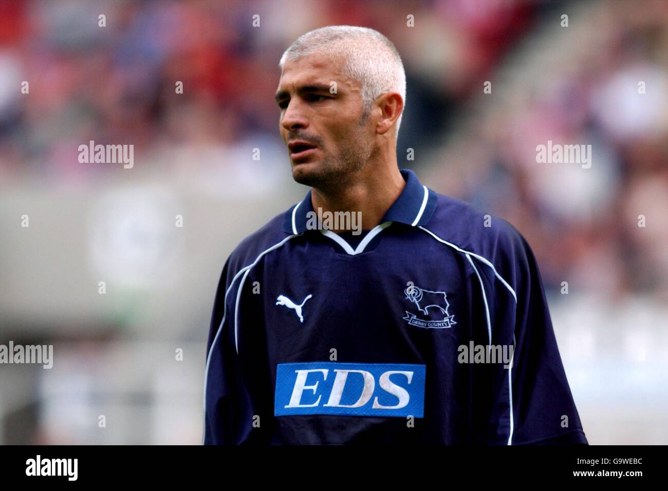Soccer - Friendly - Stoke City v Derby County. Derby County's Fabrizio ...