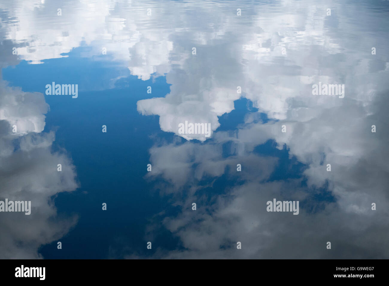 Reflections of clouds in the water hi-res stock photography and images ...