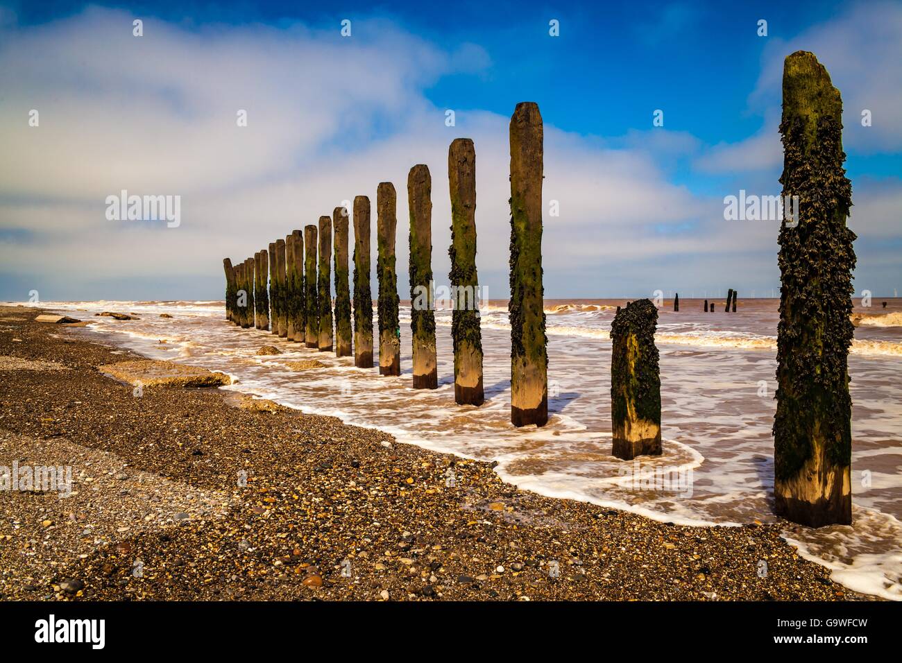 Spurn head groynes hi-res stock photography and images - Alamy