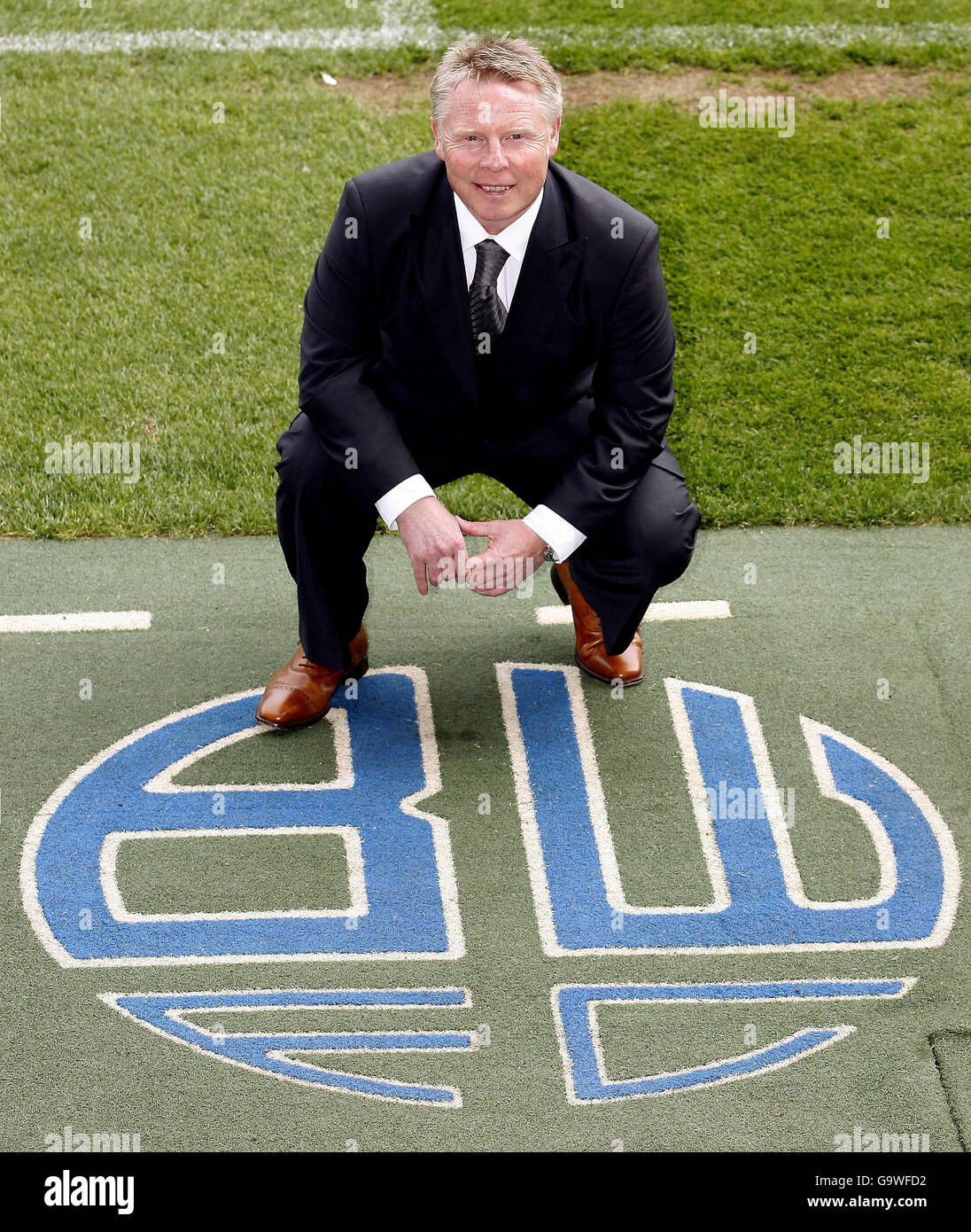 Soccer bolton wanderers press hi-res stock photography and images - Alamy