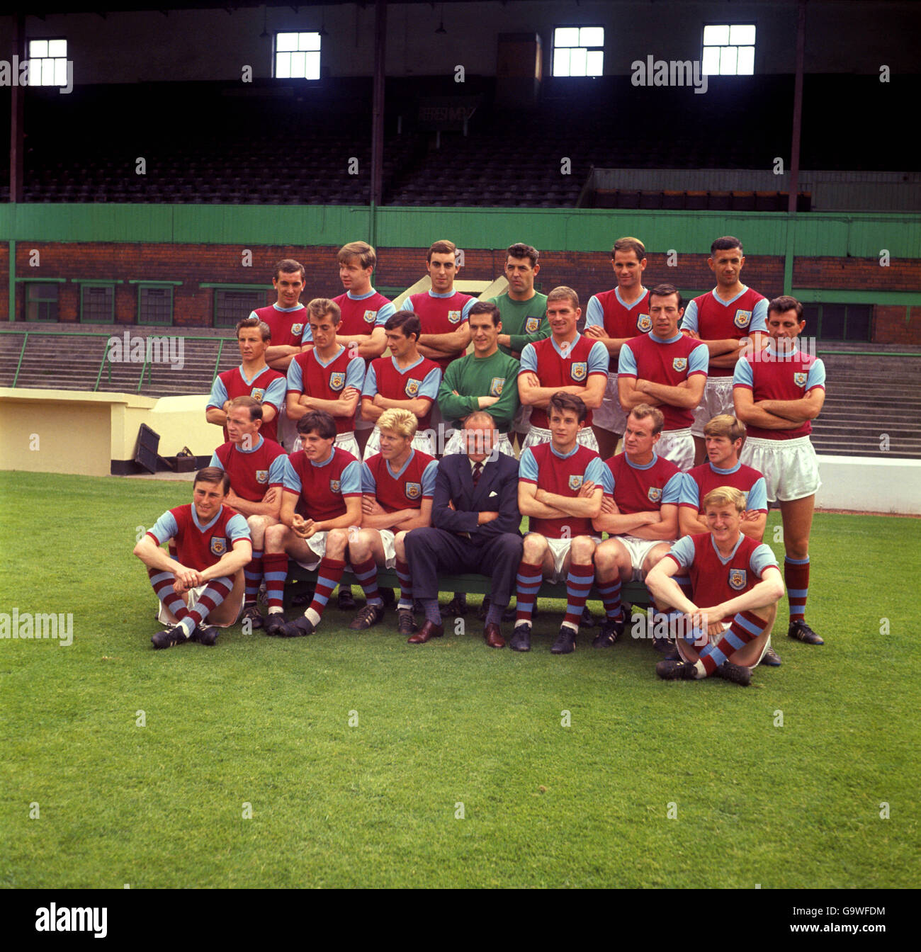 Soccer burnley fc photocall turf moor hi-res stock photography and ...
