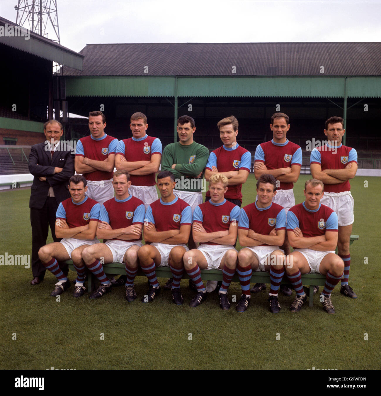 Soccer burnley fc photocall turf moor hi-res stock photography and ...