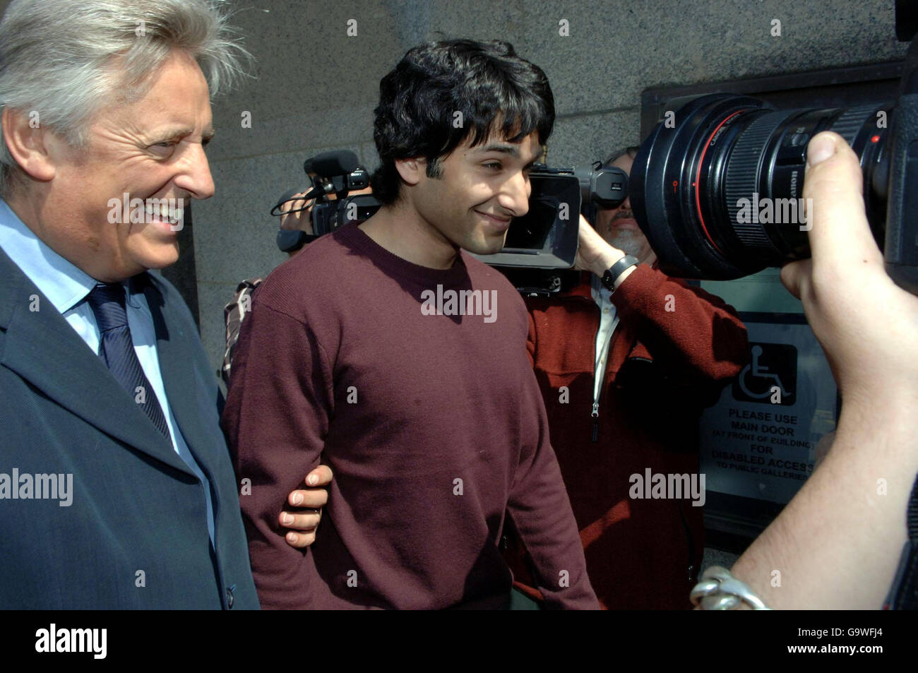 Fertiliser bomb plot trial Stock Photo - Alamy