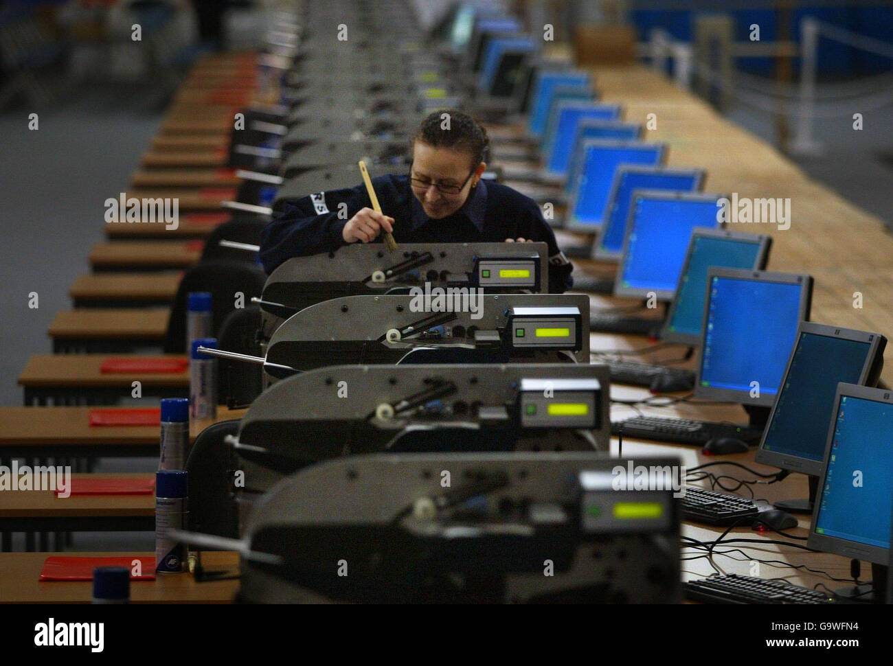 Scottish election vote count hi-res stock photography and images - Alamy