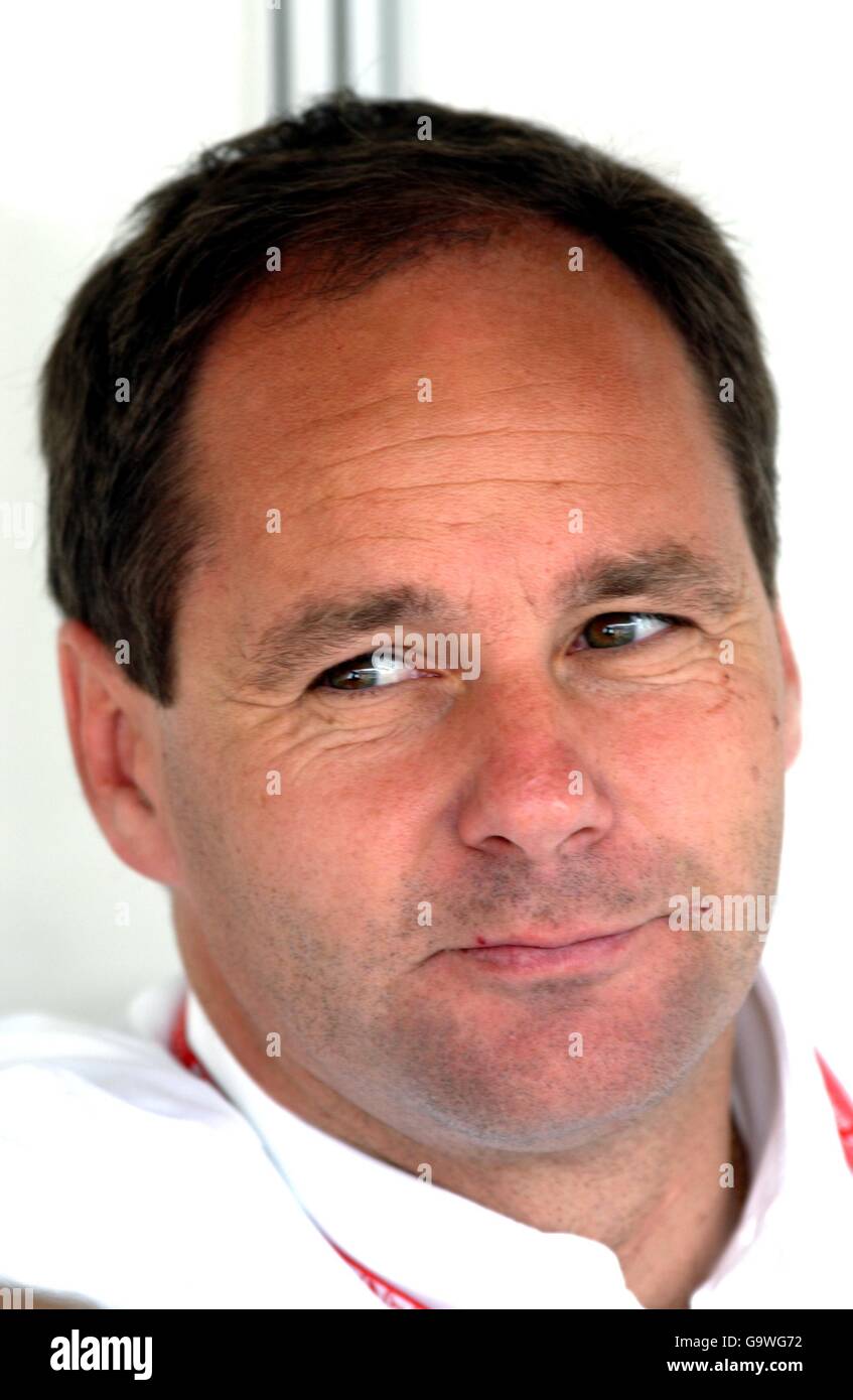 Formula One Motor Racing - French Grand Prix - Qualifying. Gerhard ...