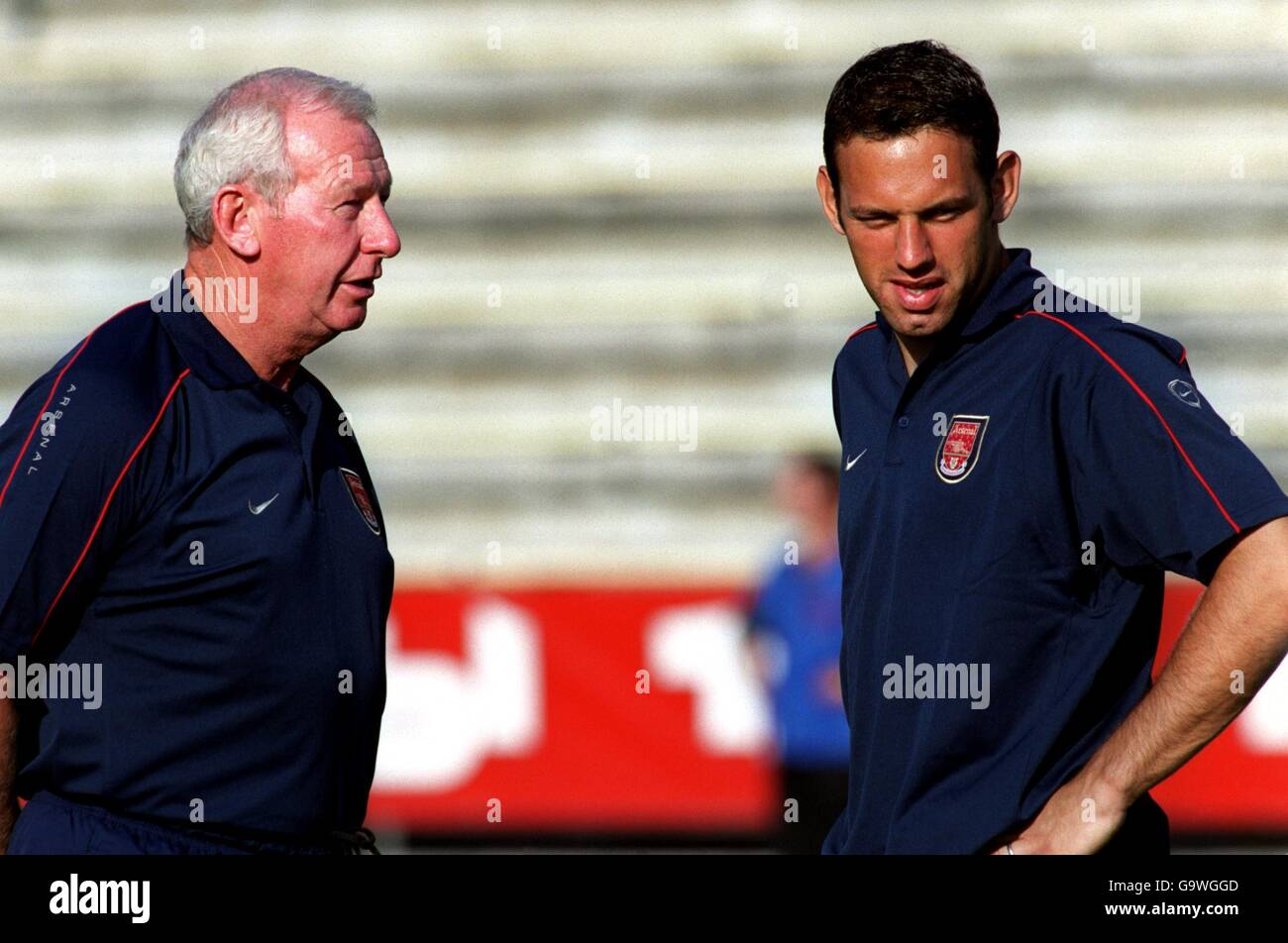 Arsenal goalkeeping coach bob wilson hi-res stock photography and ...