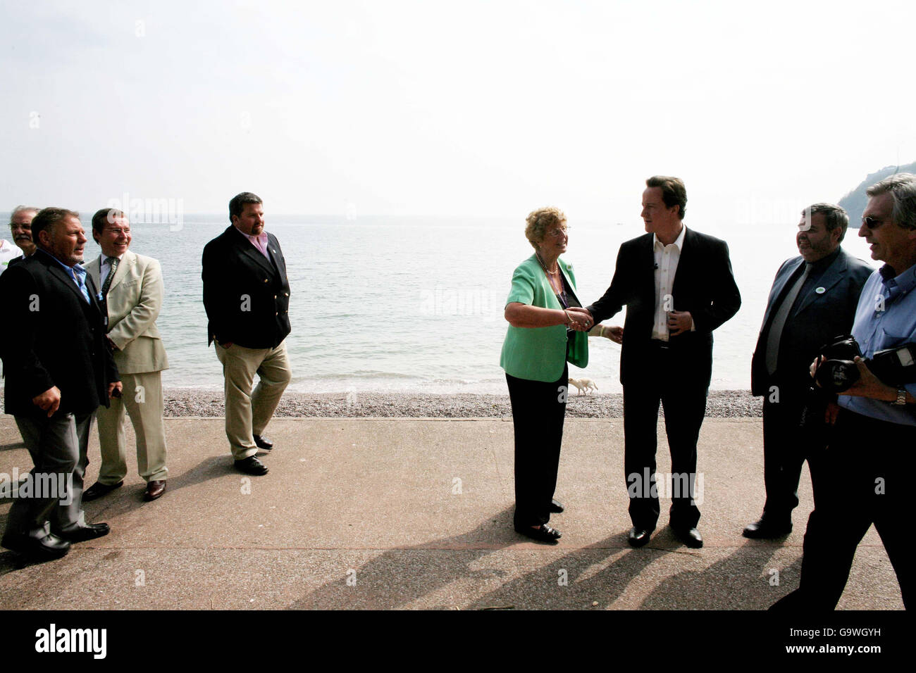 David Cameron in Devon Stock Photo - Alamy
