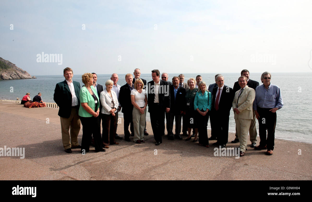 David Cameron in Devon Stock Photo - Alamy