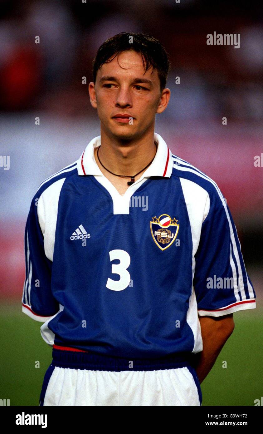 Soccer - Kirin Cup 2001 - Paraguay v Yugoslavia. Dejan Ognjanovic ...