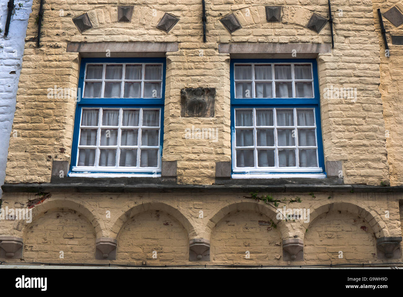 window detail in Bruges, Belgium Stock Photo - Alamy