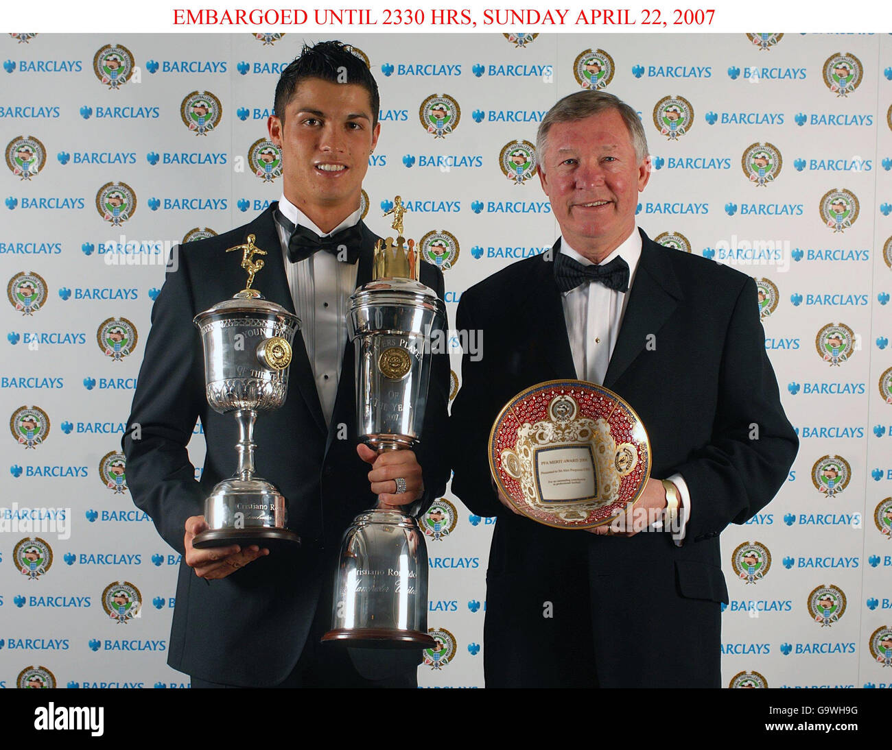 Ronaldo pfa player of the year hi-res stock photography and images - Alamy