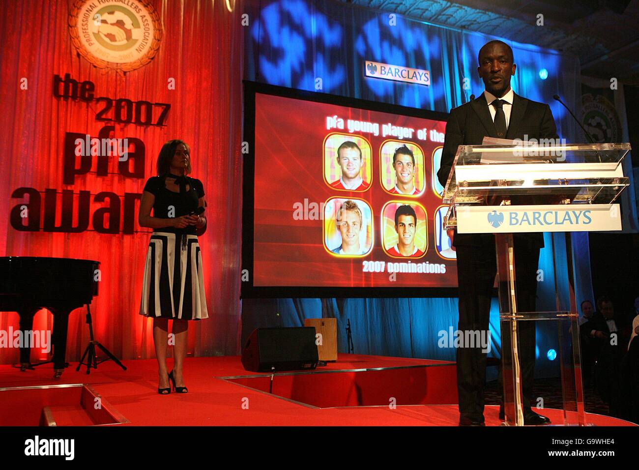 Winner pfa young player year award hi-res stock photography and images ...