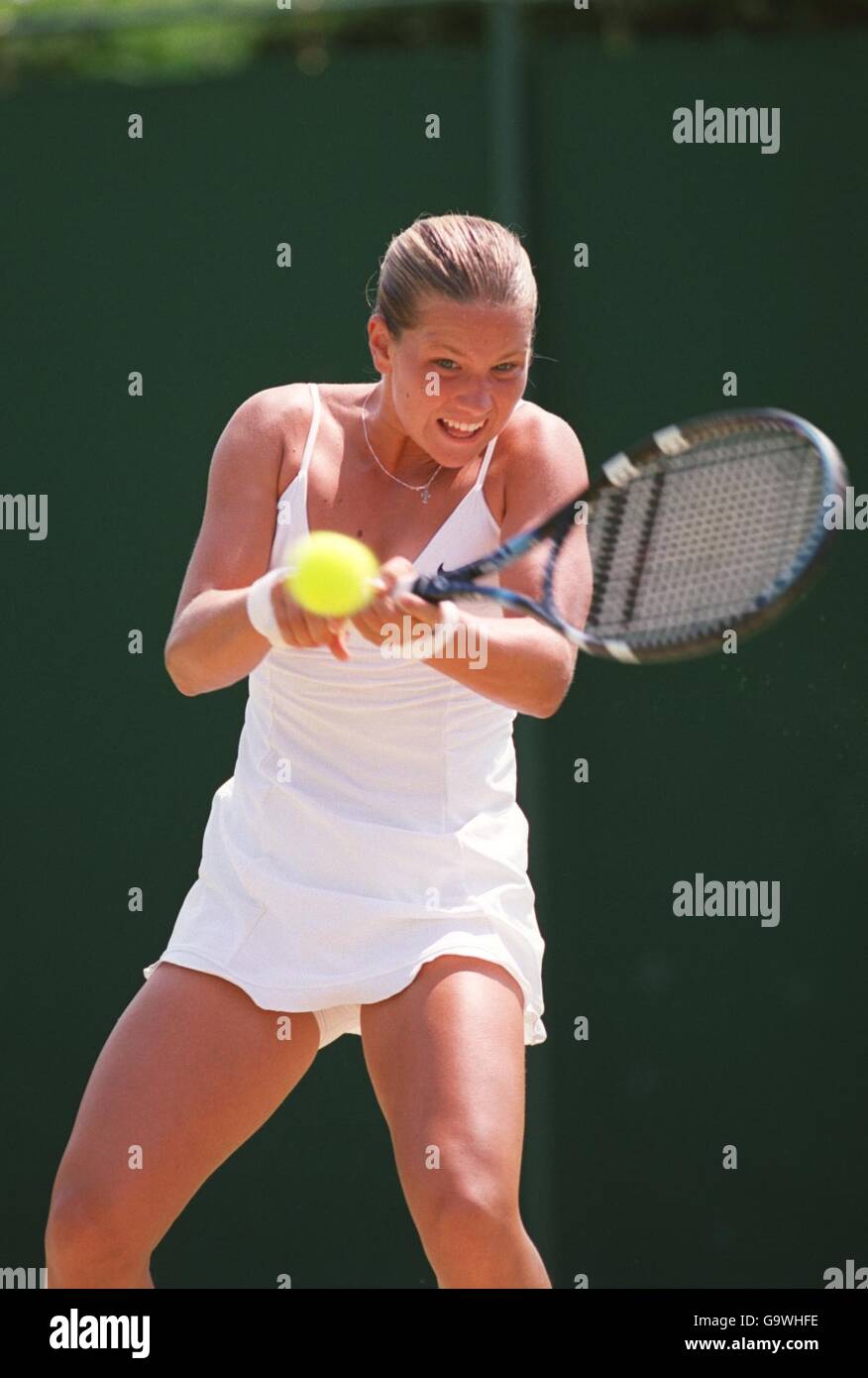 Tennis - Wimbledon 2001 - Girls' Singles - Second Round Stock Photo - Alamy
