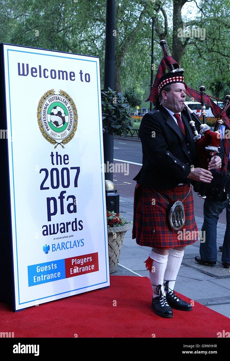 Soccer - PFA Player of the Year Awards 2007 - Grosvenor House Hotel ...