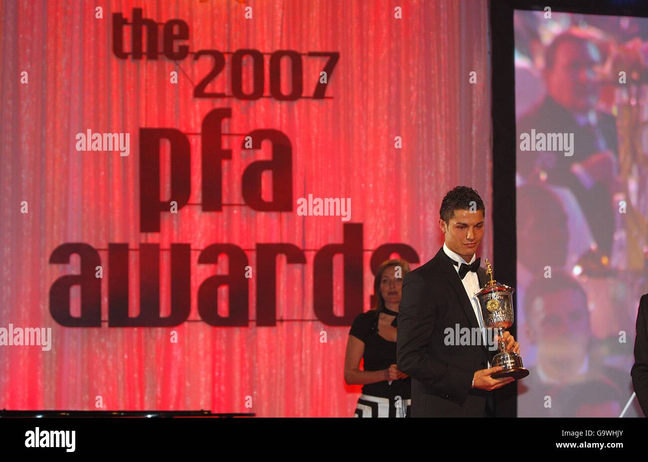 Ronaldo pfa player of the year hi-res stock photography and images - Alamy