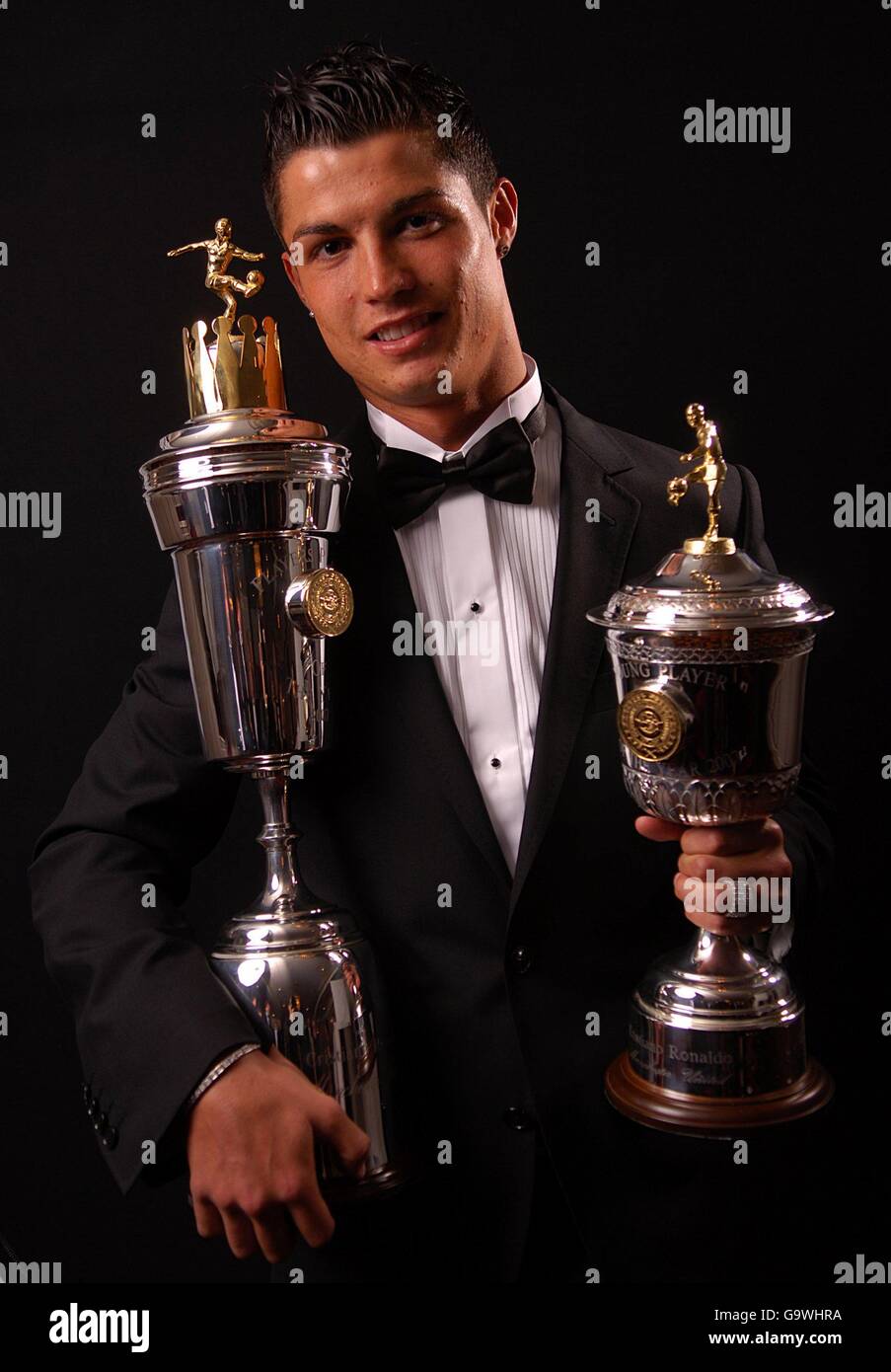 Ronaldo pfa player of the year hi-res stock photography and images - Alamy