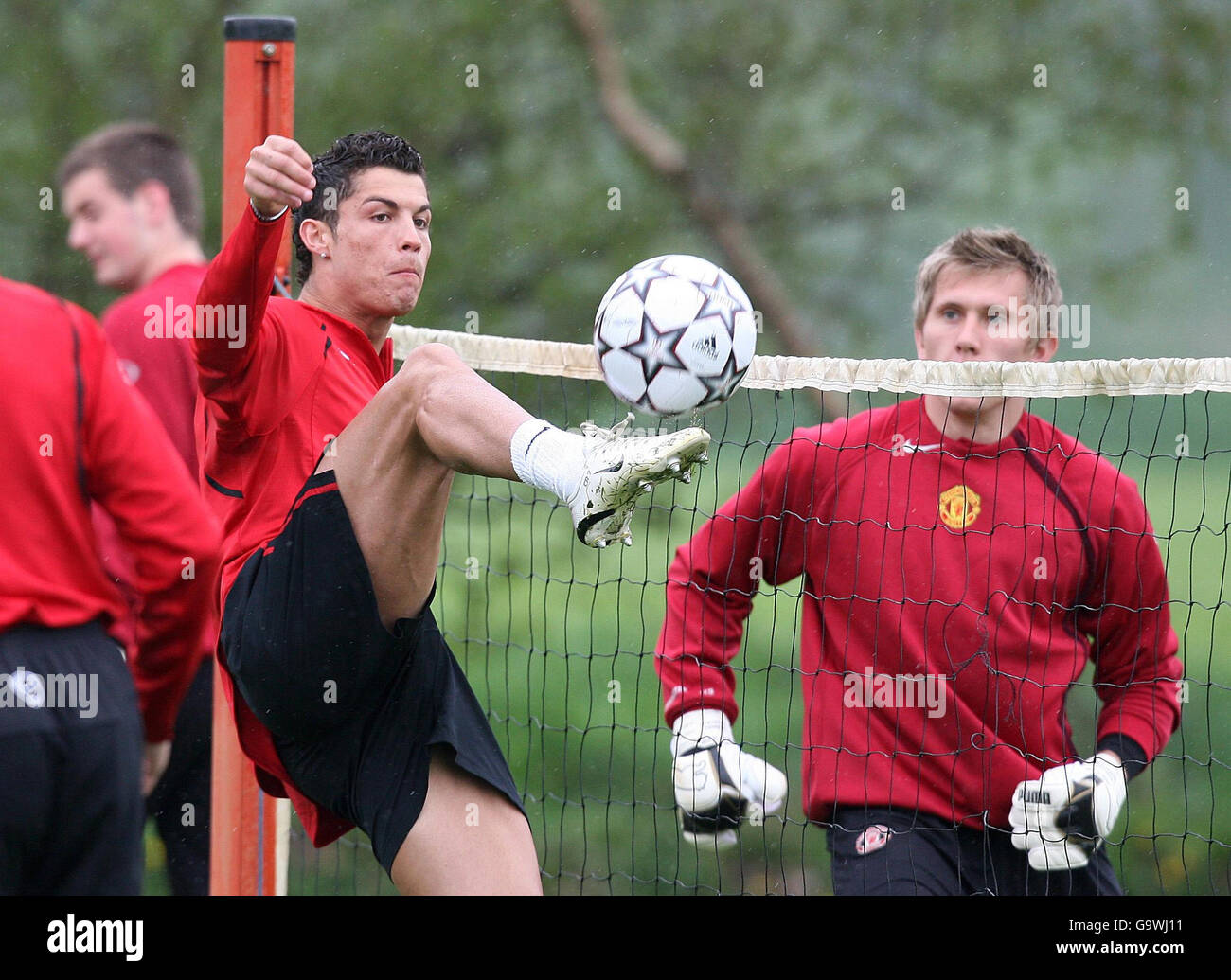 Soccer - UEFA Champions League - Manchester United Training Session ...