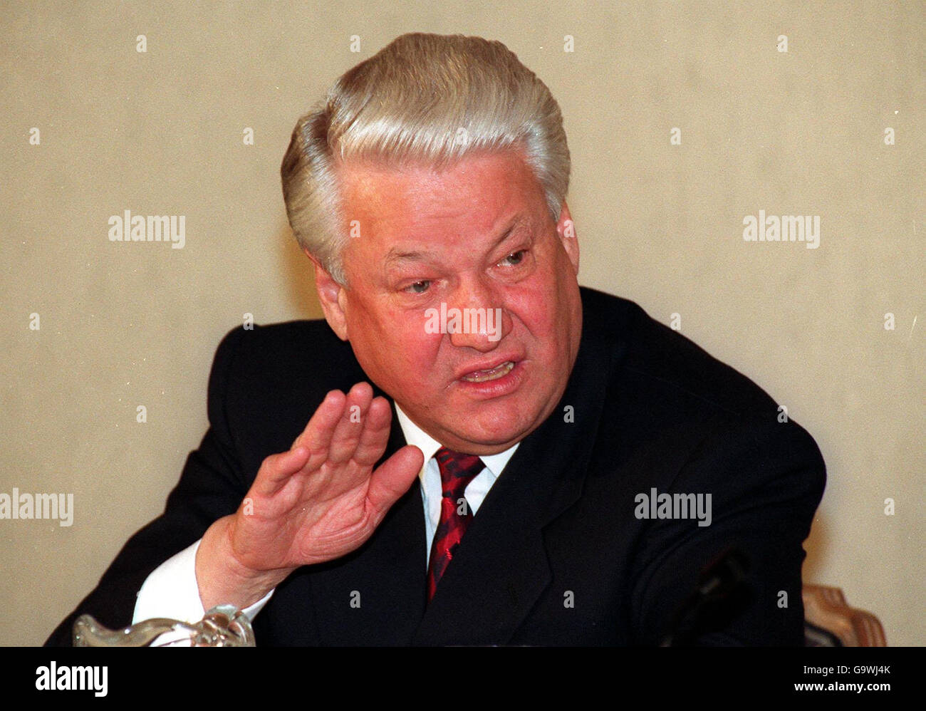 Boris yeltsin hi-res stock photography and images - Alamy
