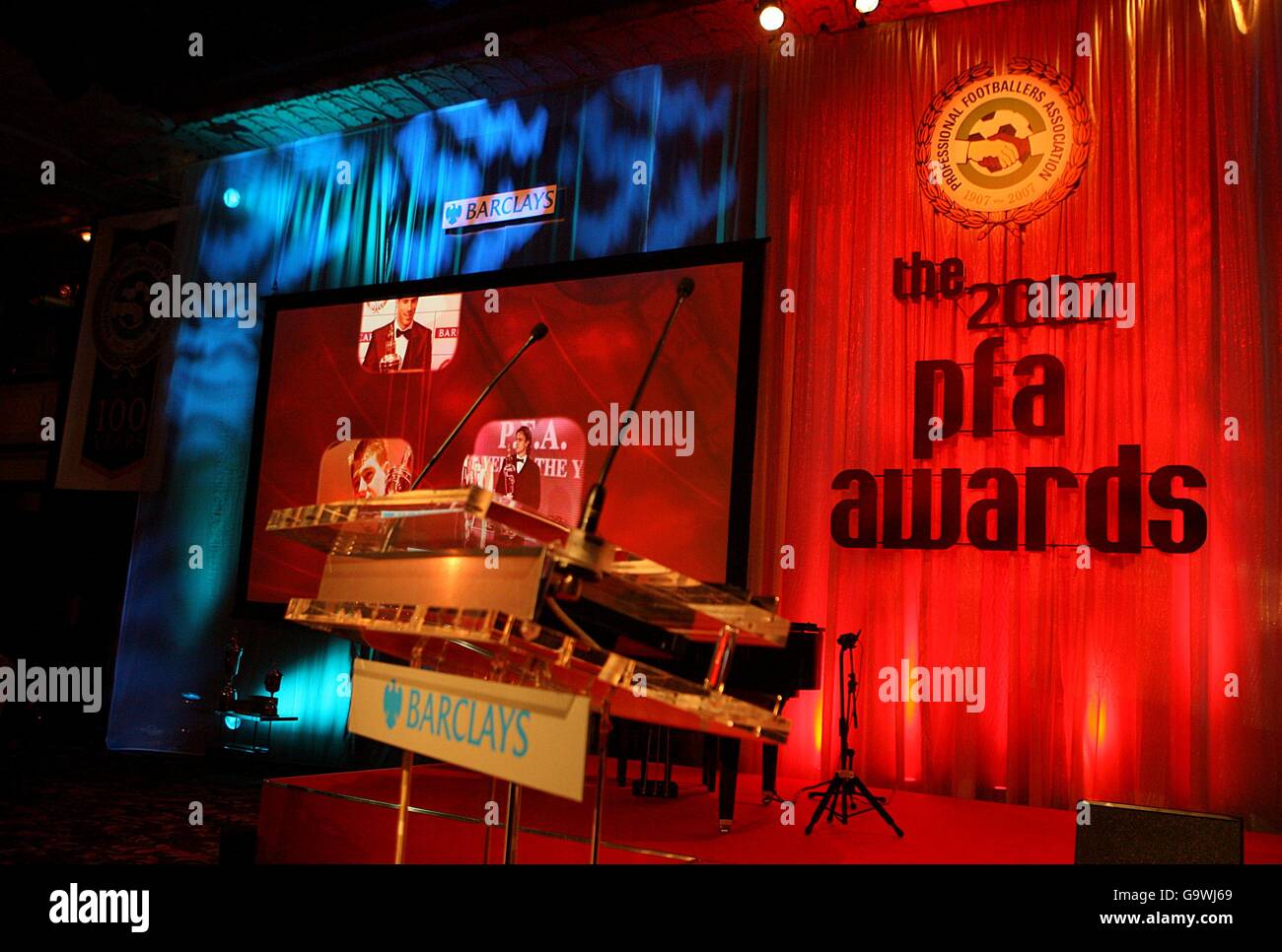 Soccer - PFA Player of the Year Awards 2007 - Grosvenor House Hotel ...