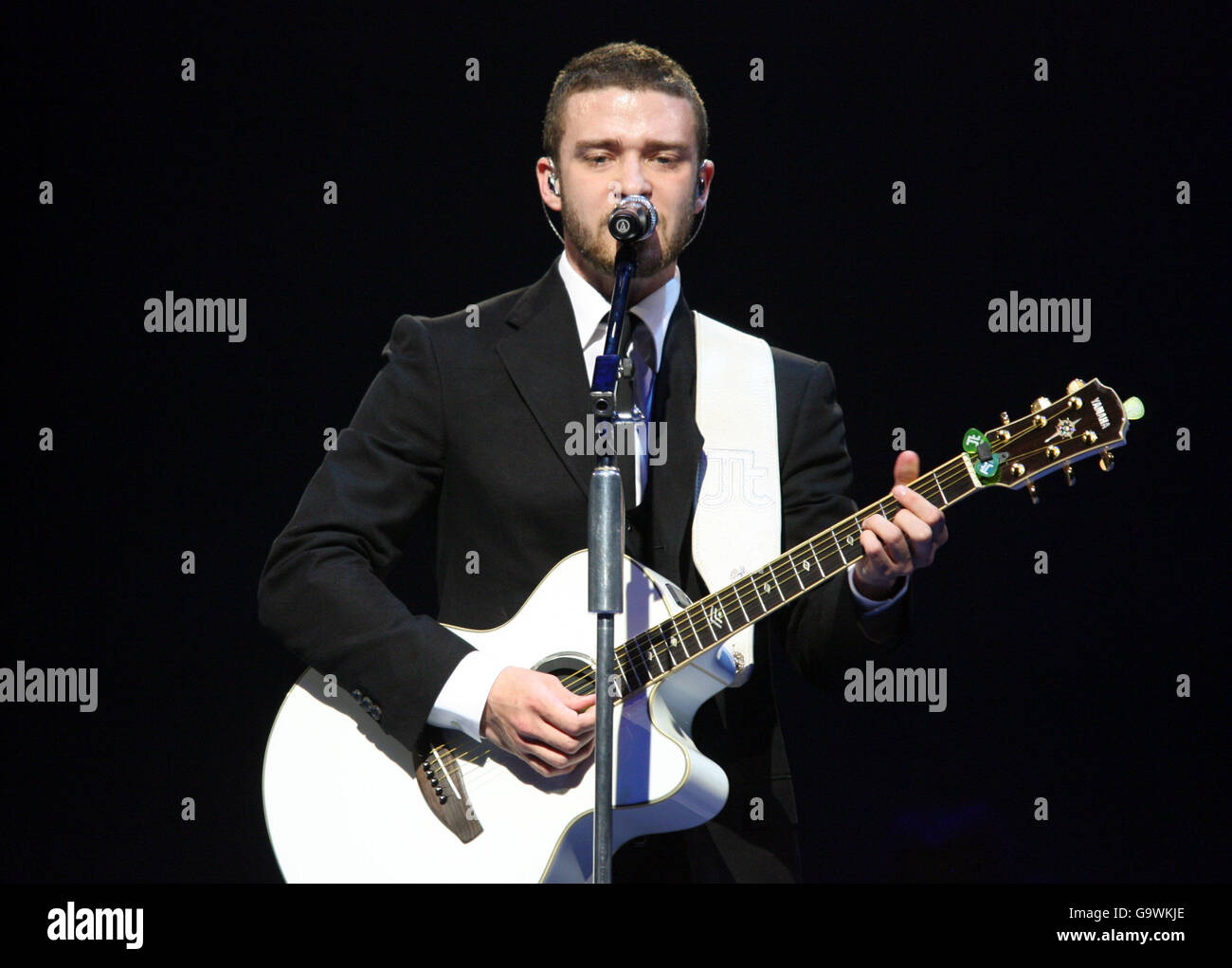 Justin Timberlake in concert - Belfast Stock Photo - Alamy