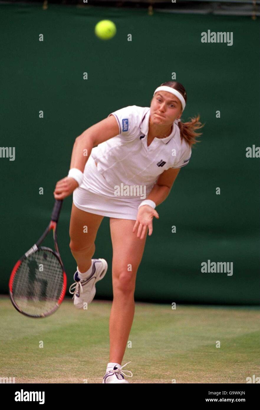 Tennis - Wimbledon 2001 - Fourth Round Stock Photo - Alamy