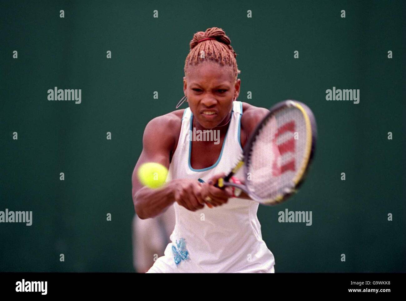 Tennis - Wimbledon 2001 - Fourth Round Stock Photo - Alamy