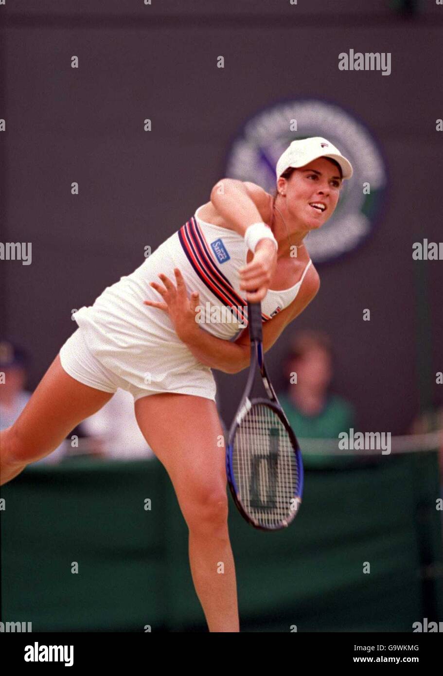 Tennis - Wimbledon 2001 - Fourth Round Stock Photo - Alamy