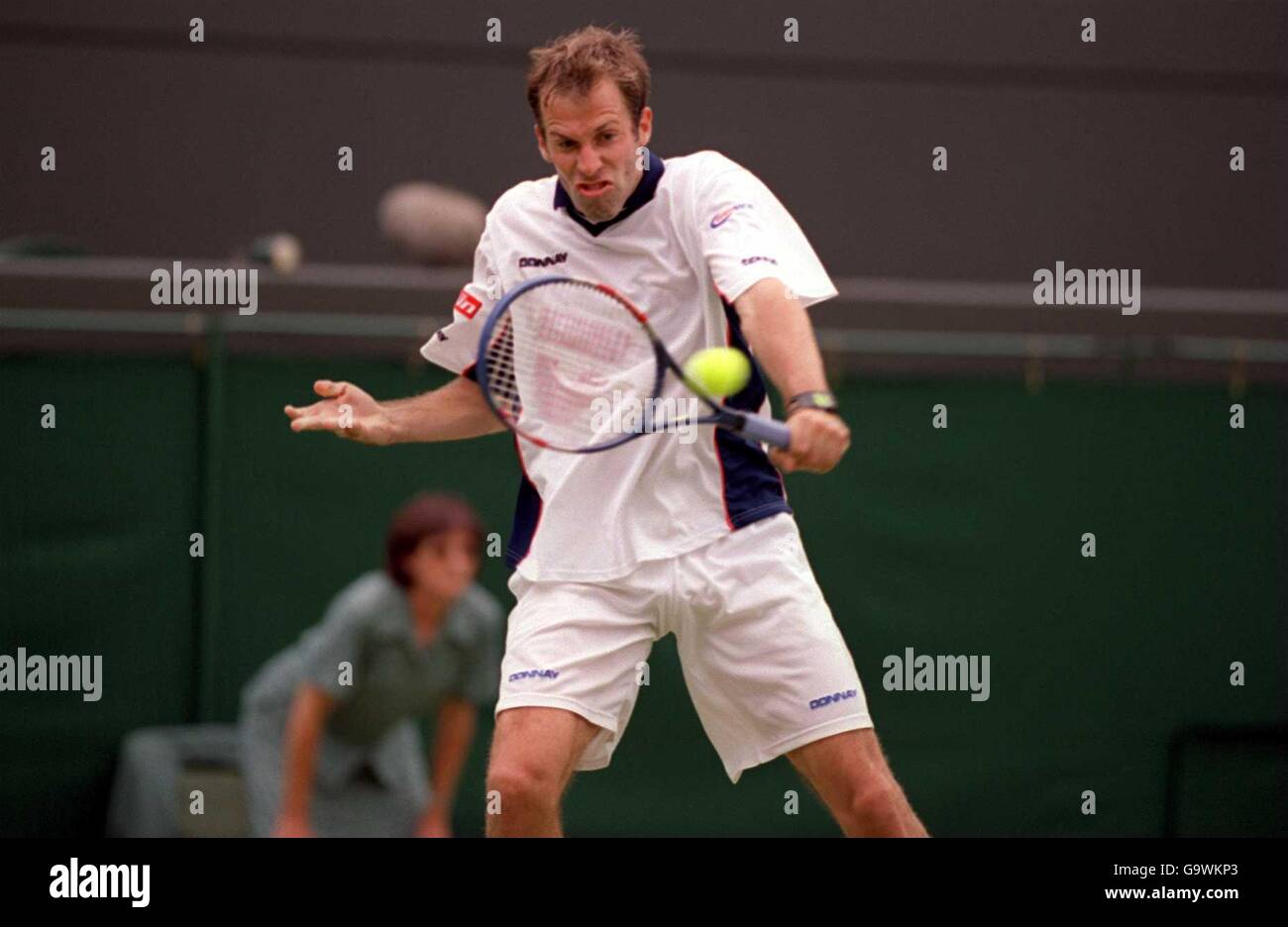 Wimbledon 2001 rusedski hi-res stock photography and images - Alamy
