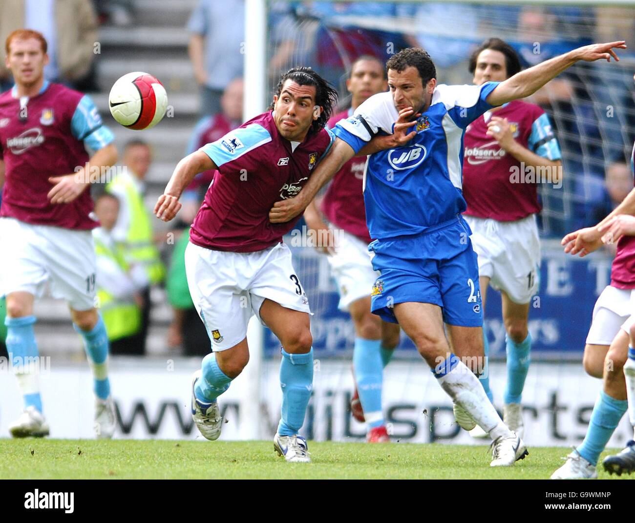 Soccer - FA Barclays Premiership - Wigan Athletic v West Ham United ...