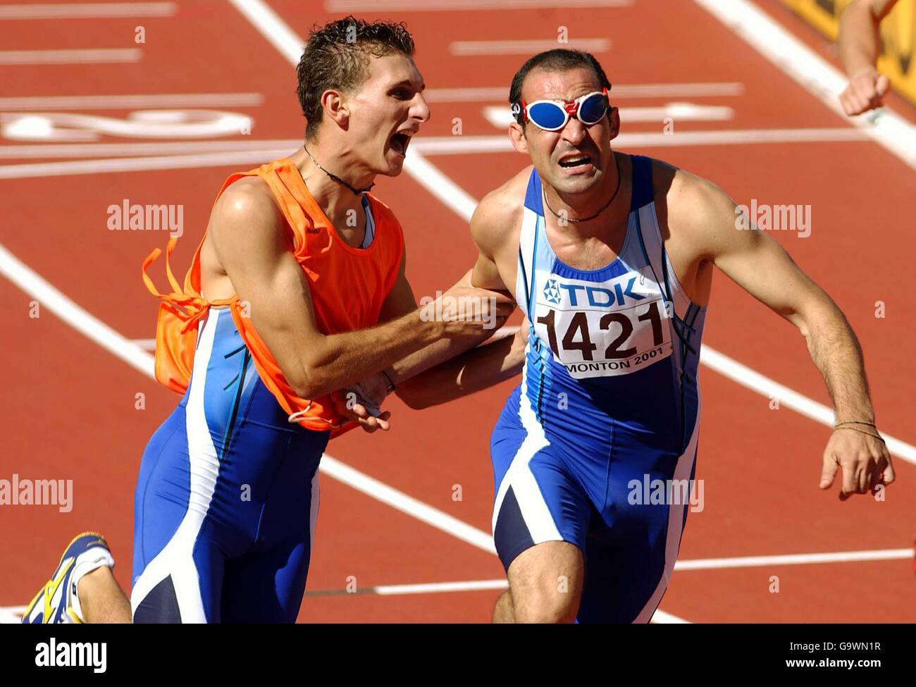 Athletics - IAAF World Championships - Edmonton. Italy's Lorenzo Ricci ...