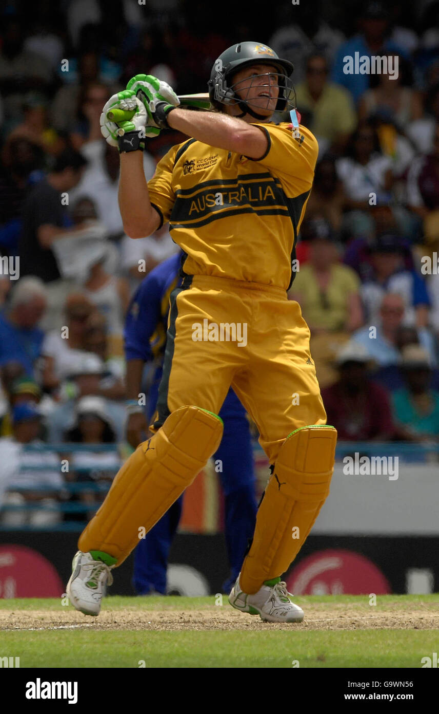 2007 cricket world cup final hi-res stock photography and images - Alamy